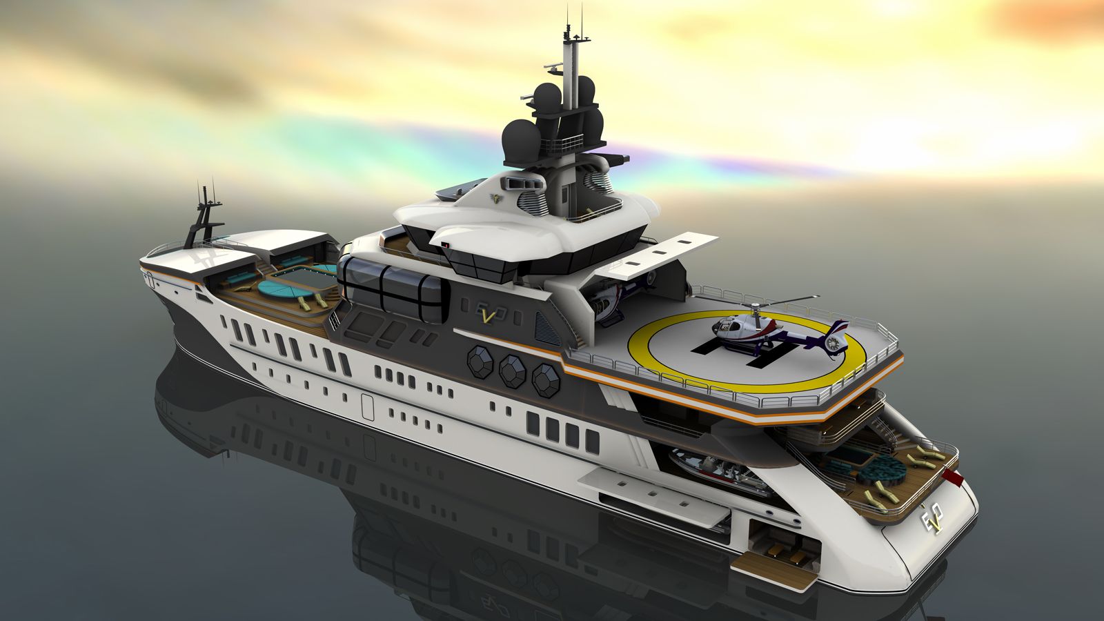 80 metre “ice-class” Project EvO revealed by Grant Maughan